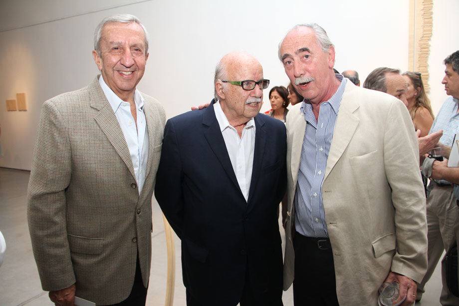 Jorge Da Silveira, Carlos Maggi y Hugo Atchugar | Fundación Itaú Uruguay